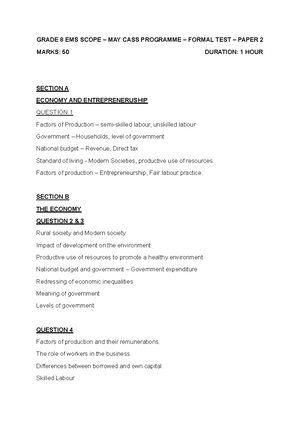 2025 BSTD G10 Annual Teaching Plan (ATP) for Business Studies - Studocu