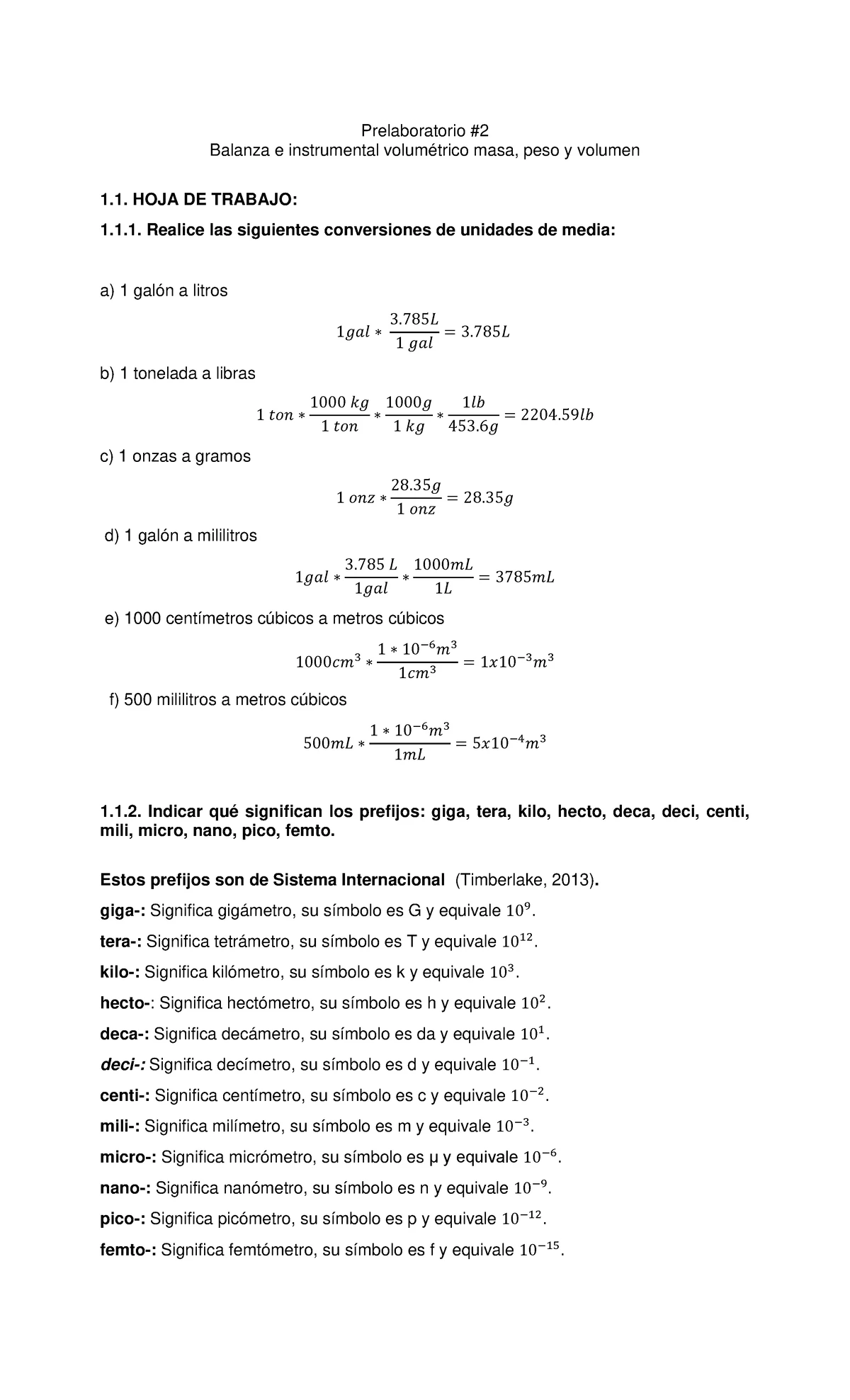 Práctica 3 - Análisis de Cambio de Volumen por Mezclado en Soluciones ...