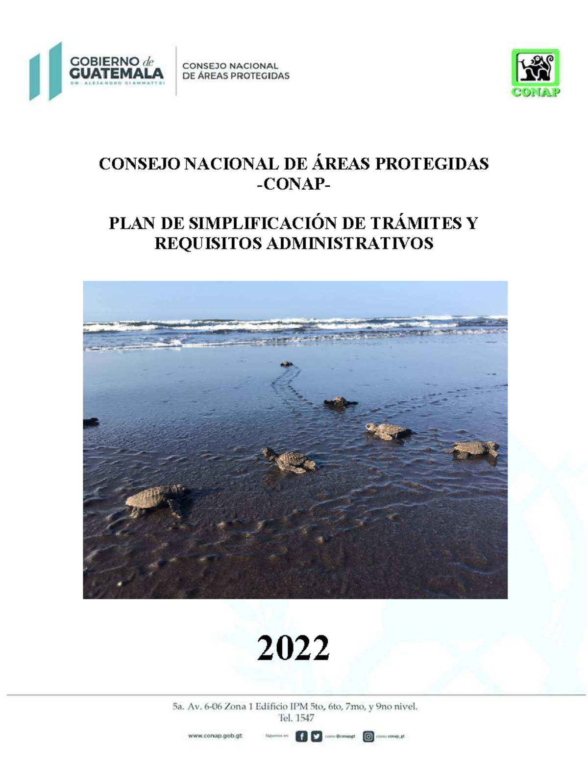 PLAN DE SIMPLIFICACIÓN ADMINISTRATIVA CONAP 2022 - Studocu