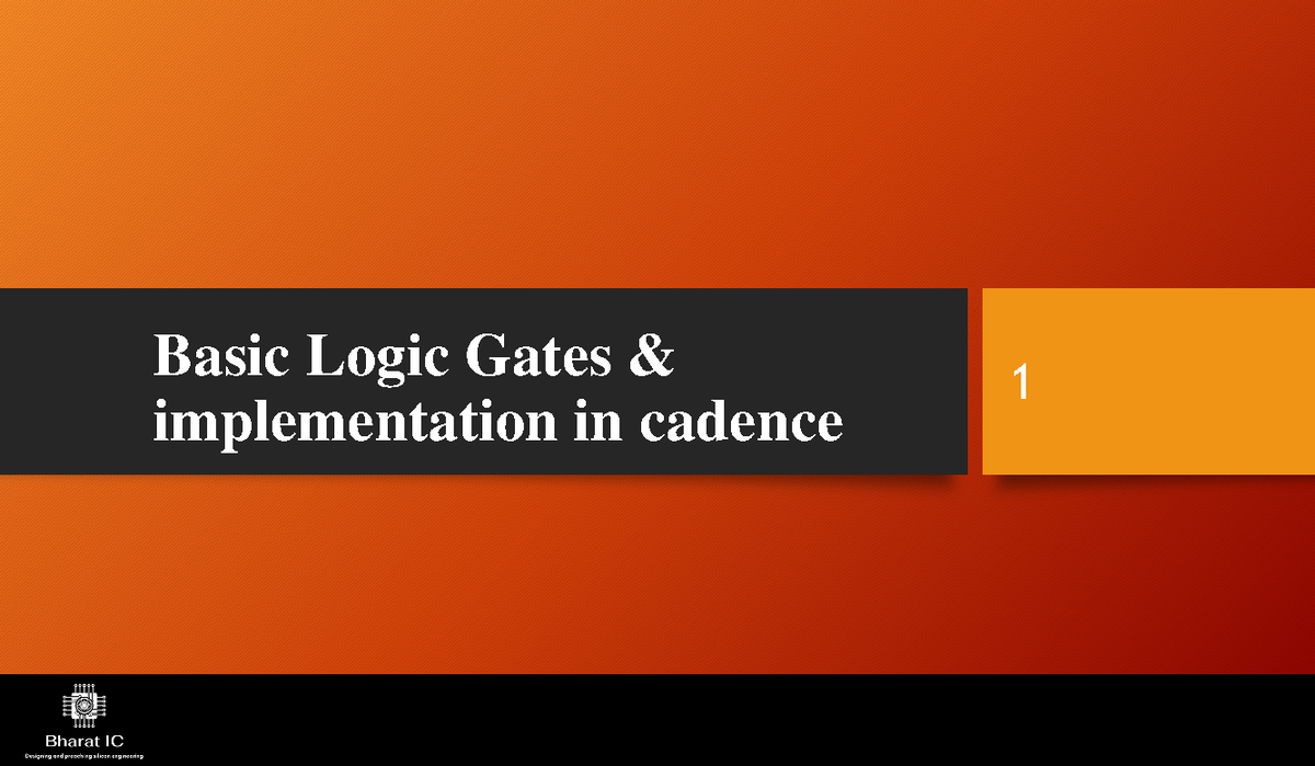 Module 1 - Basic Logic Gates in Cadence Implementation - Studocu