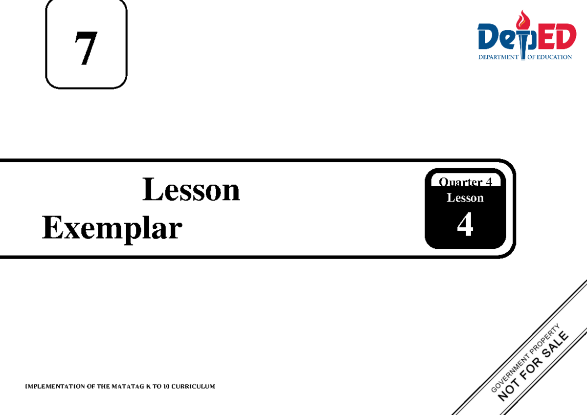 Q4_LE_English 7_Lesson 4_Week 8_Implementation of MATATAG Curriculum ...