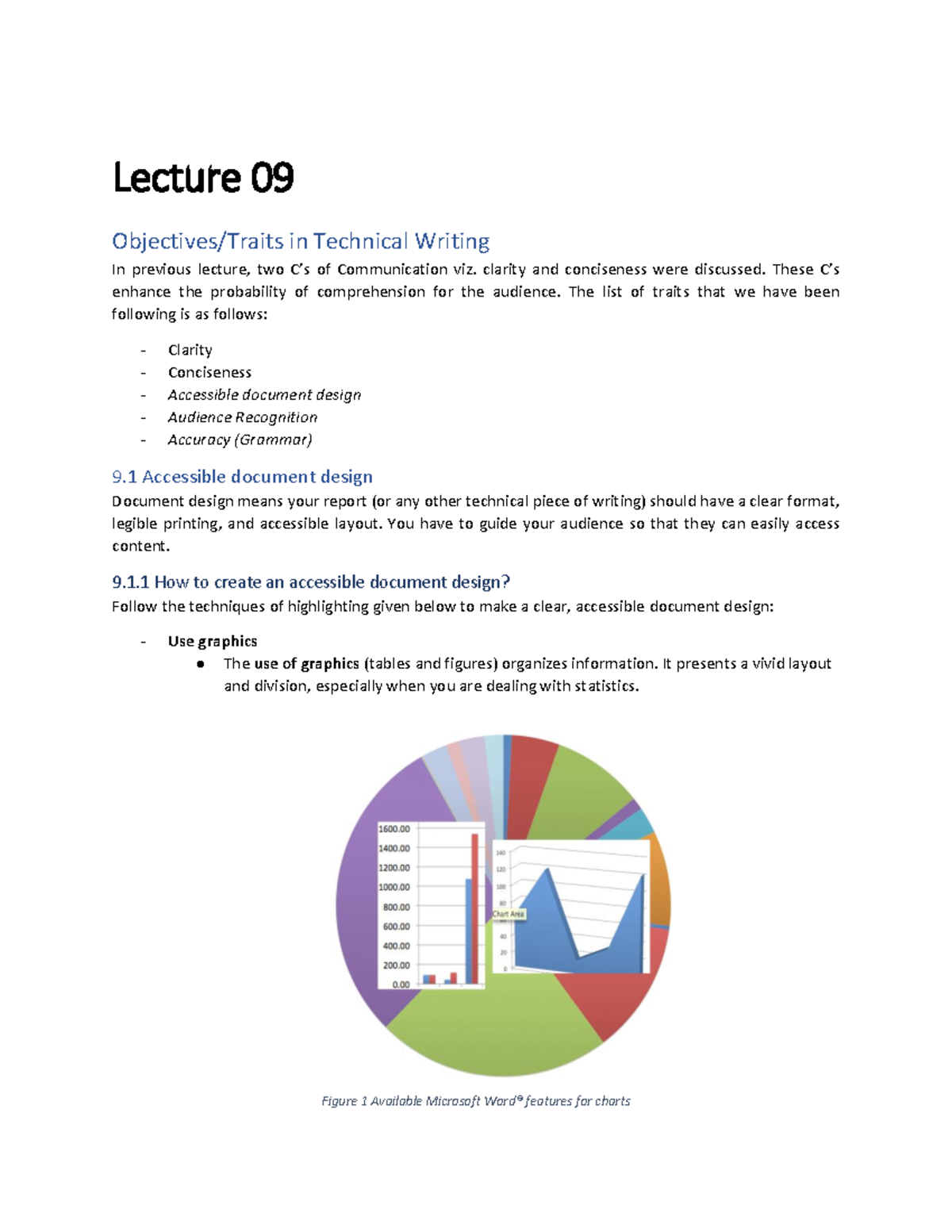 HUM102 Lecture Handouts: Accessible Document Design Concepts - Studocu
