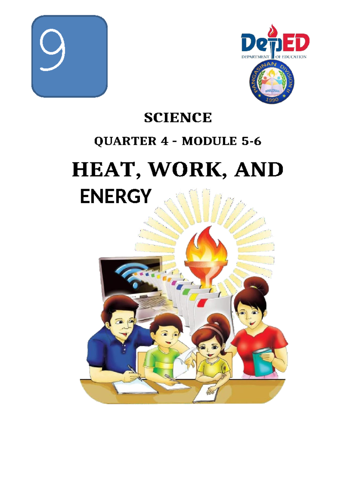 Grade 9 Science Q4 Module: Heat, Work, and Energy MCQ Review - Studocu