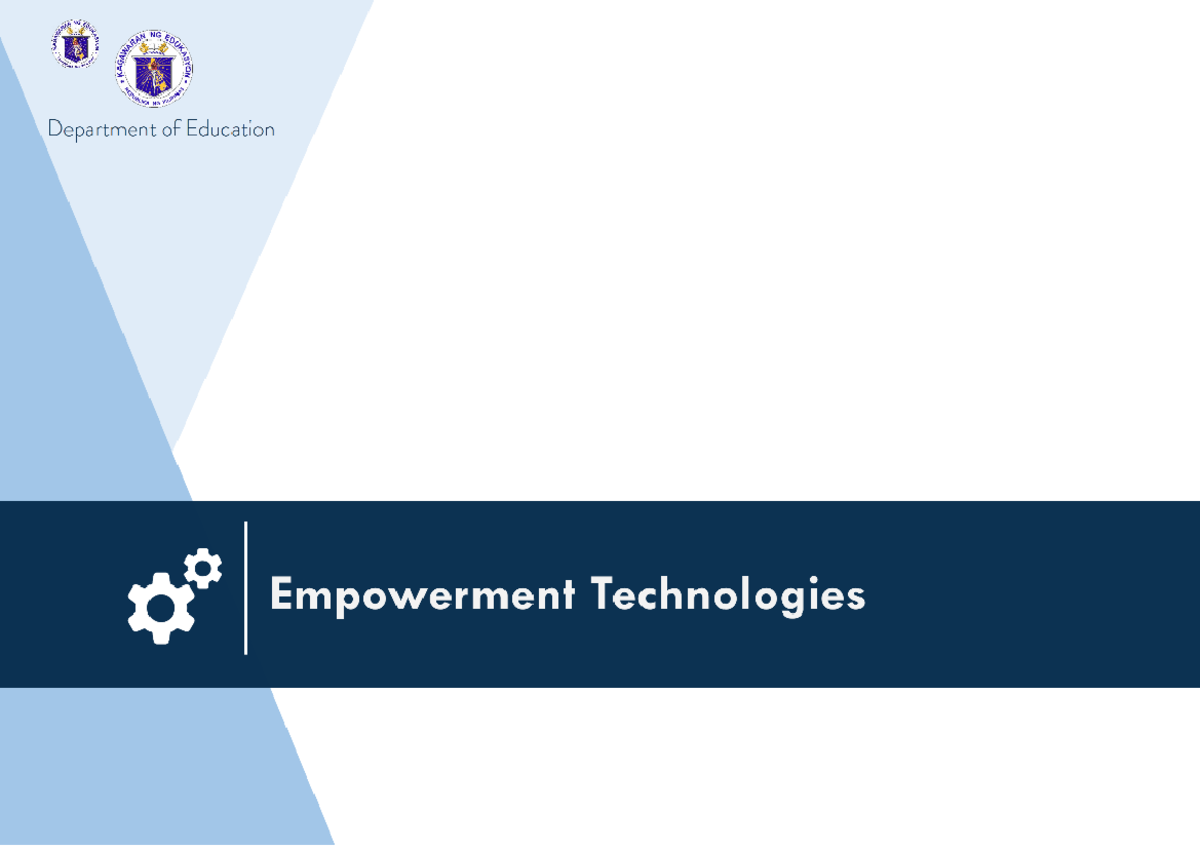 MELCs Empowerment Technology Overview for G11/G12 Classes - Studocu
