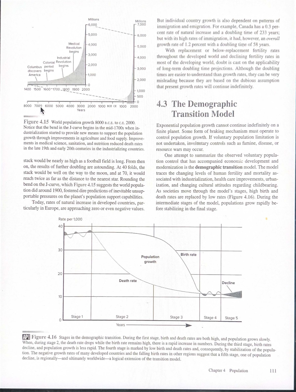 Final Exam Study Notes for Course ABC123: Demographic Transition and ...