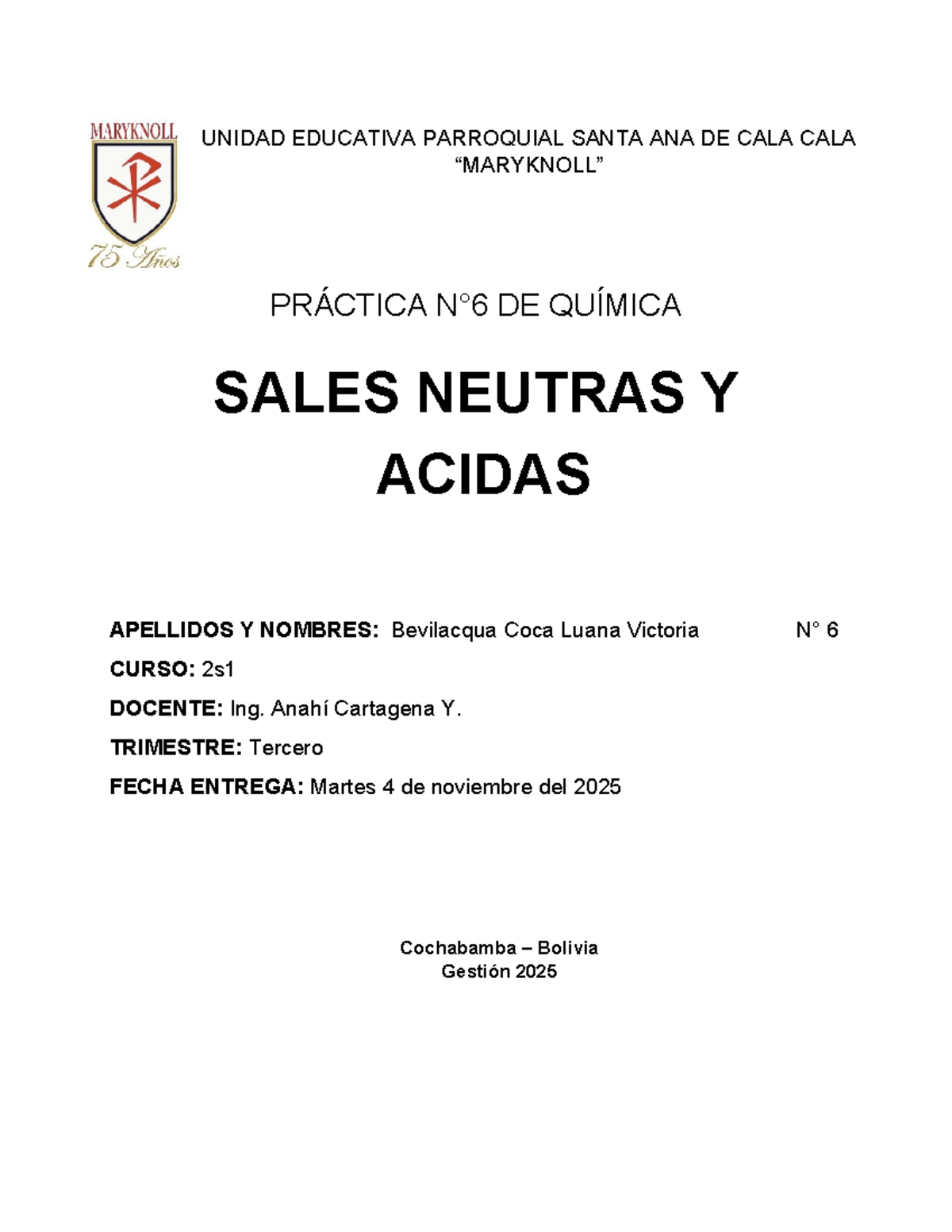 Sales neutras - Kolitas - PDC, fisica - UNIDAD EDUCATIVA PARROQUIAL ...
