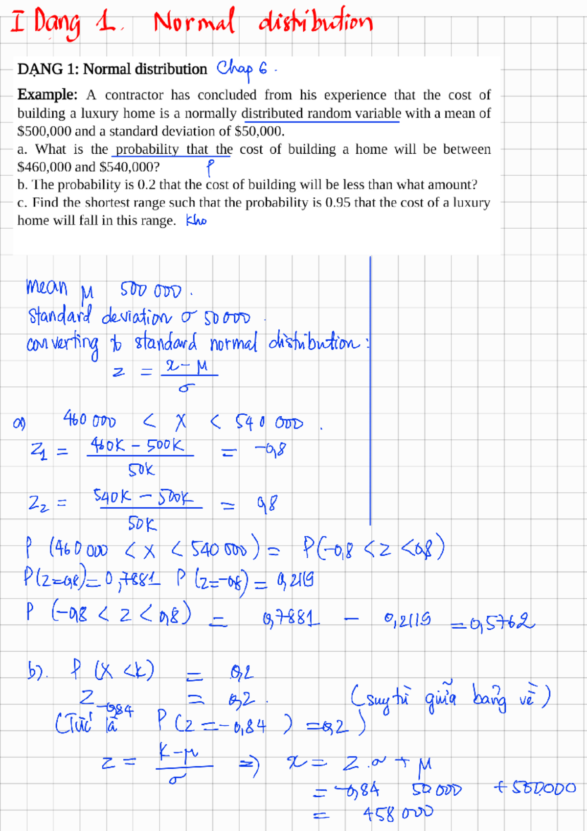DANG 1: Normal Distribution and Hypothesis Testing Summary - Studocu