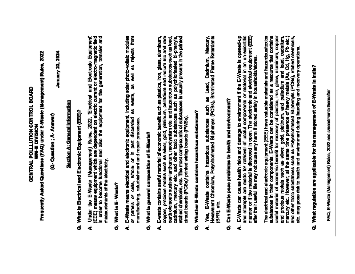 FAQ on (Management) Rules, 2022: Key Insights and Guidelines - Studocu