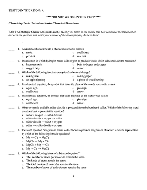 Chapter 8 Test with Answer Key - Original content Copyright © by Holt ...