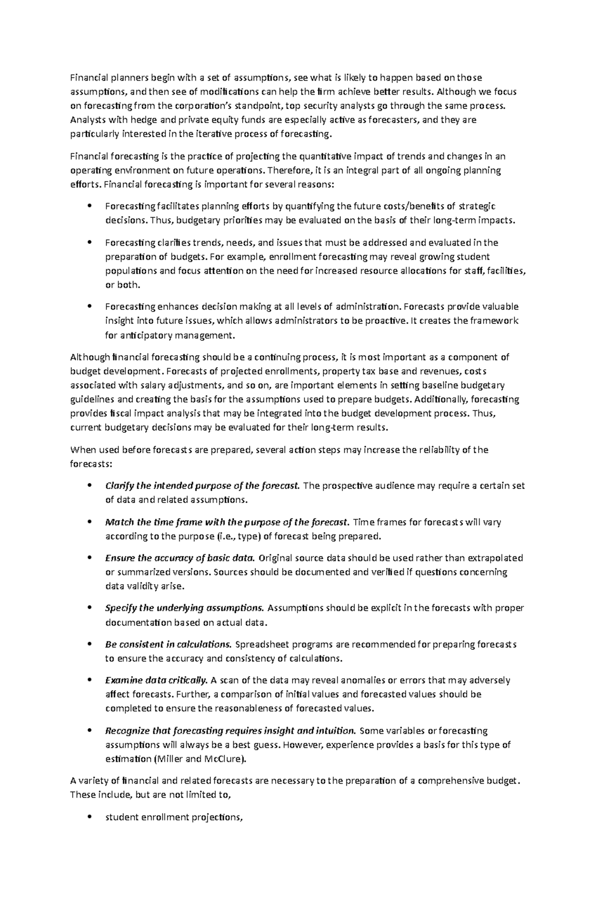 Script for Fin Man - Financial planners begin with a set of assumptions ...