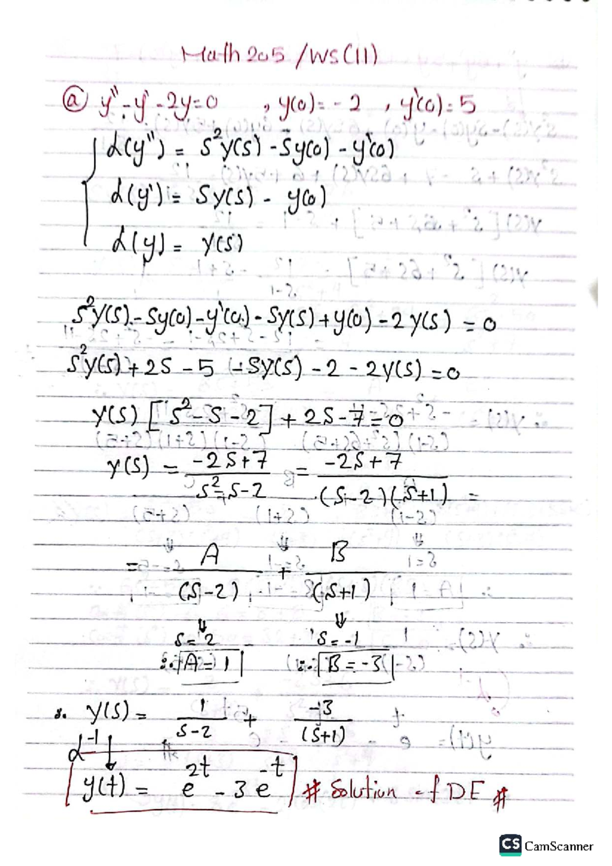 Math 205 Final Exam Solutions - WS-11 - Studocu