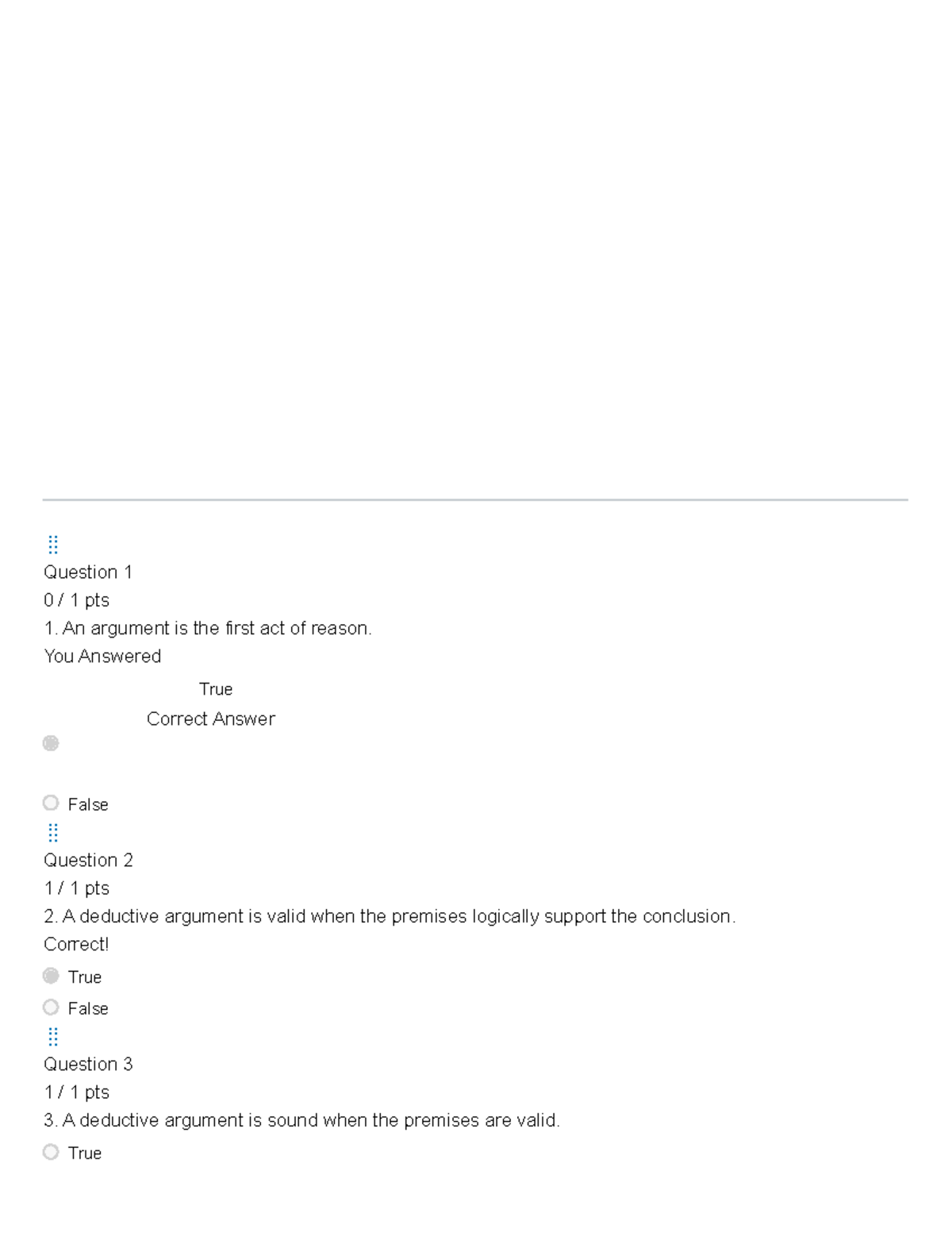 Module 5 Quiz - PHI103 Fall 2024: Logic and Arguments - Studocu