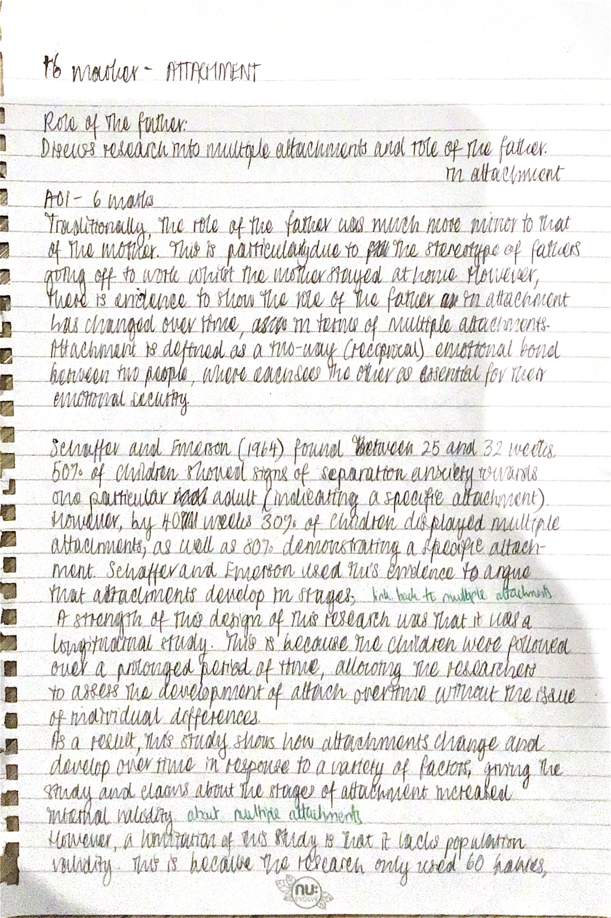 The Role of Fathers in Family Dynamics: Multiple Perspectives (16 Marks ...