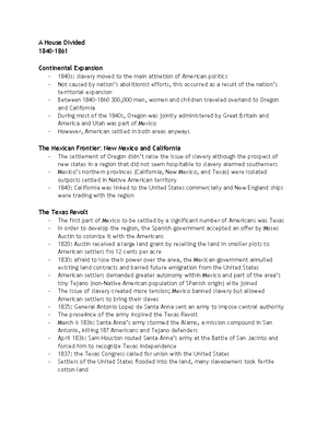 Give Me Liberty Ch. 15 Notes - Chapter 15 “What is Freedom ...