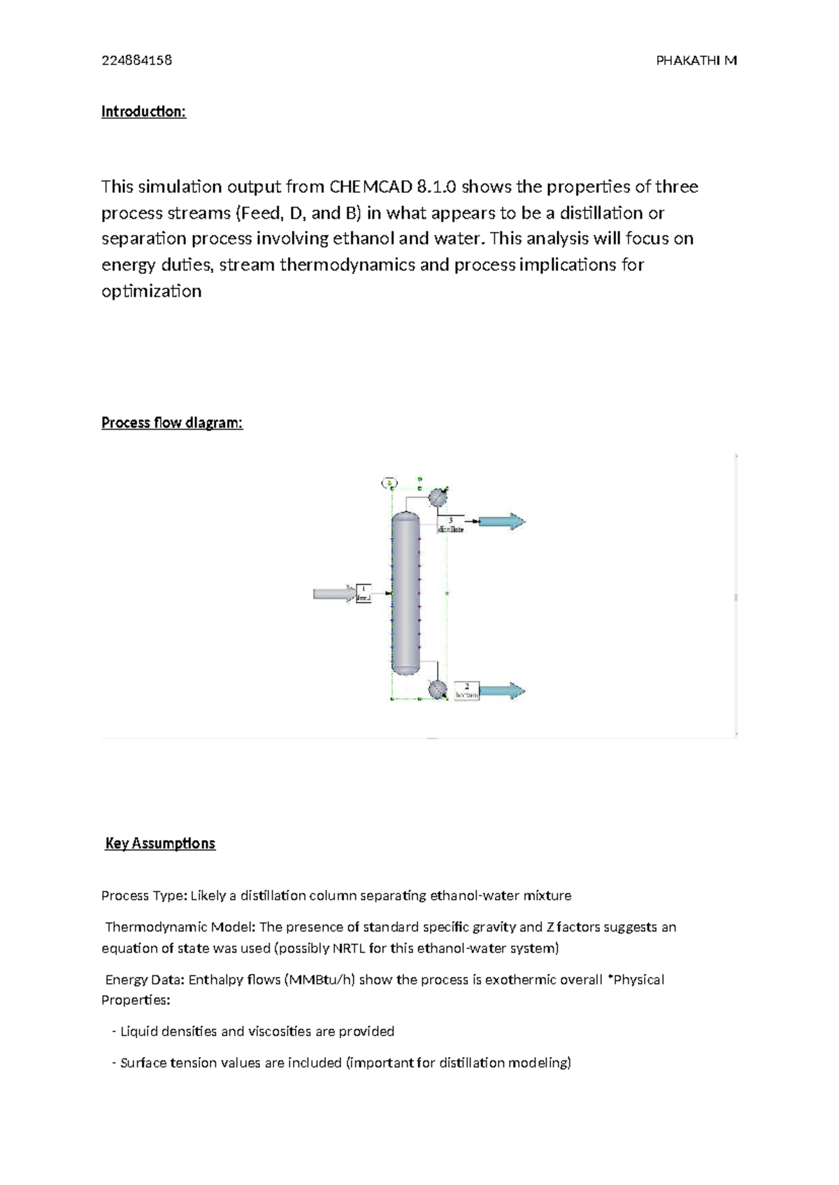224884158 PHAKATHI M Distillation Process Simulation Analysis in ...