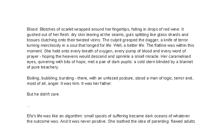ENG 101: Essay on the Complexities of Father-Daughter Relationships ...
