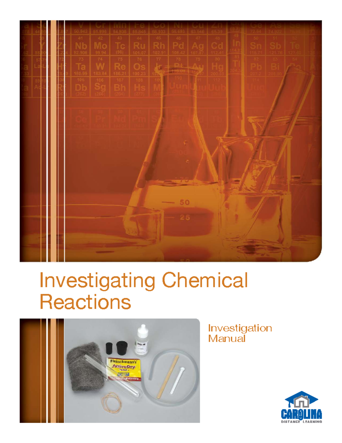 CHEM 101 Investigating Chemical Reactions Lab Manual - Studocu