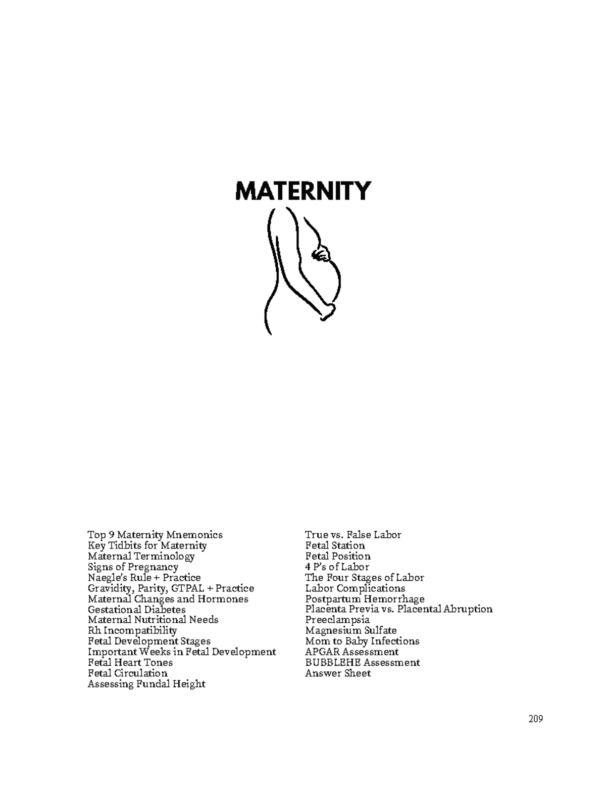 NR327 Maternal Study Guide: Key Concepts and Mnemonics for Maternity ...