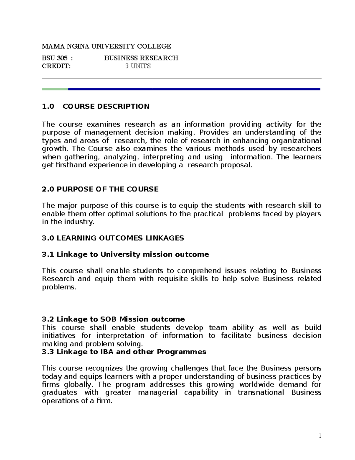 BSU 305: Comprehensive Guide to Business Research Techniques - Studocu