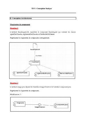 Correction TD2-Diagramme séquences système - TD2 : Analyse dynamique : A. Diagramme de séquences ...