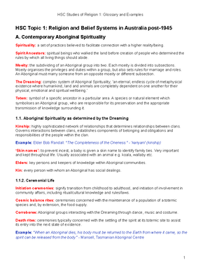 Religion Notes - The four elements of a worldview are meaning, purpose ...