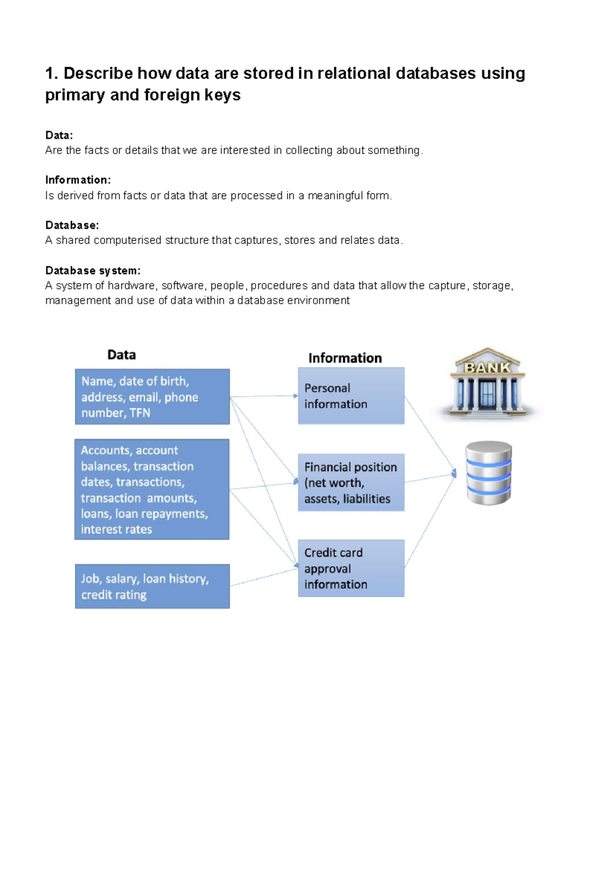 Topic 10 CMS Notes: Storing Data in Relational Databases - Studocu