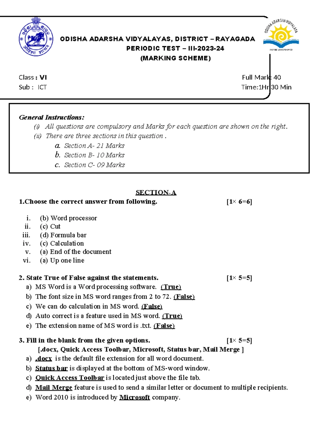 XII CS CSV FILE Handling Practice Questions and Programs - Studocu