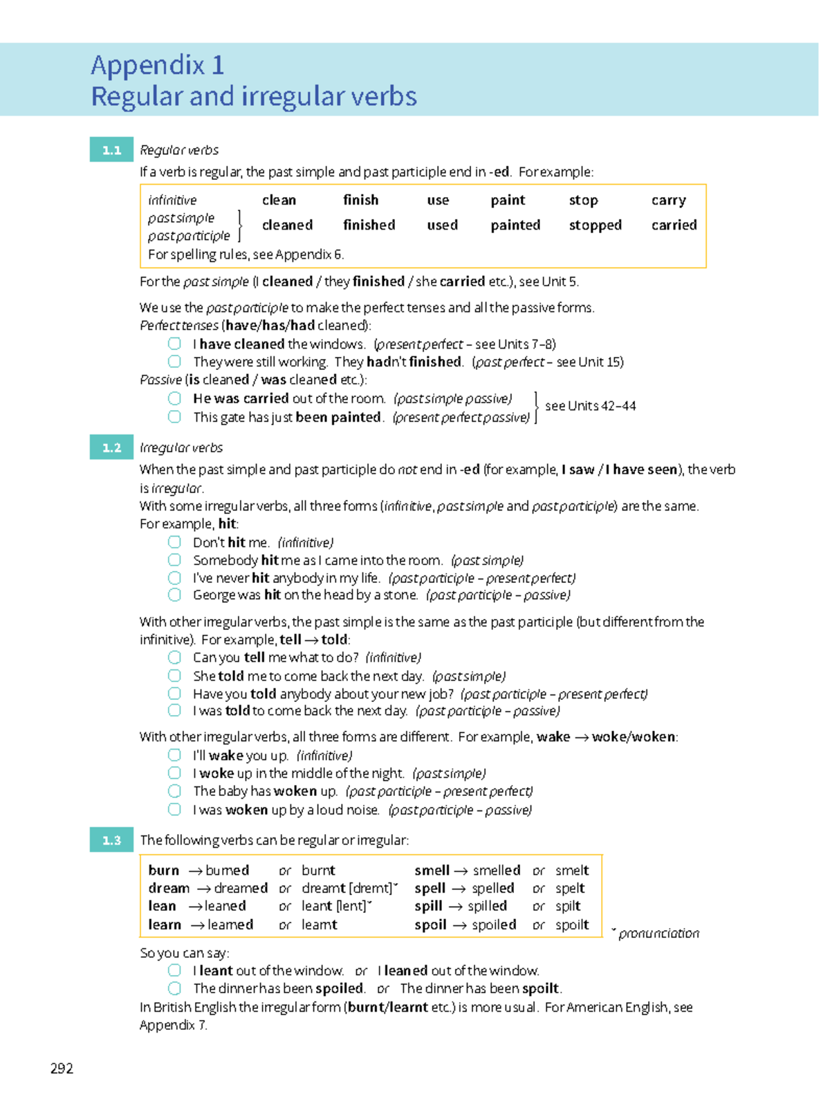 Understanding Regular and Irregular Verbs: A Comprehensive Guide - Studocu