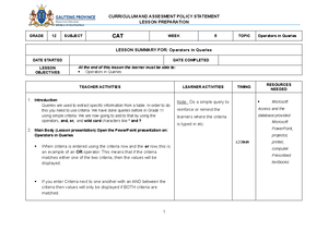 CAT Grade 12 Revisionpackage End of Year - Western Cape Education ...