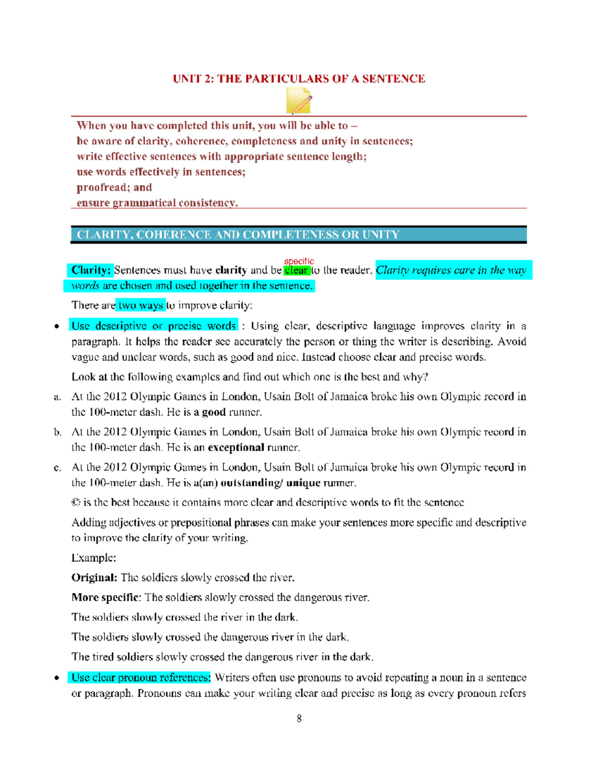 Basic Writing Unit 2 - Tiếng Anh chuyên ngành - Studocu