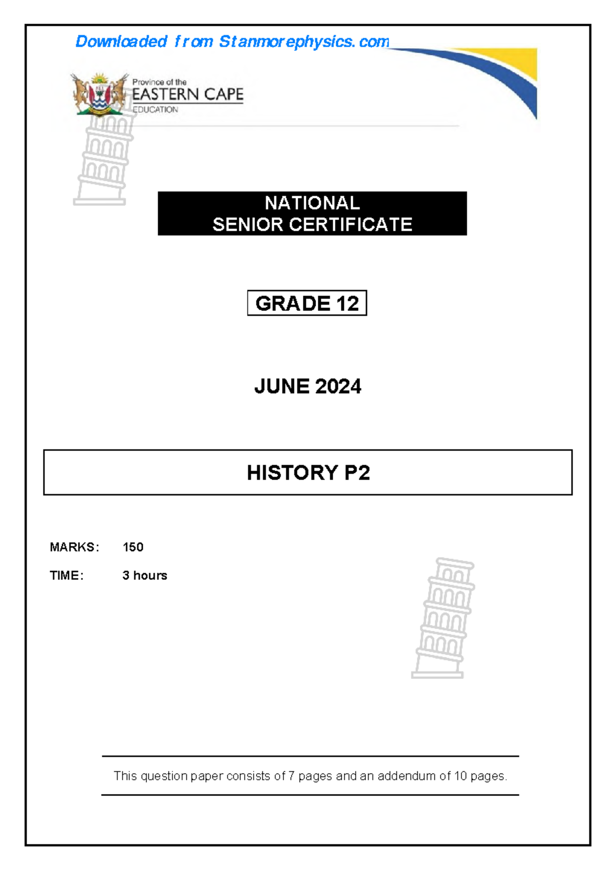 EC-History-Grade-12-June-2024-Paper-2-Questions-and-Memo - Studocu