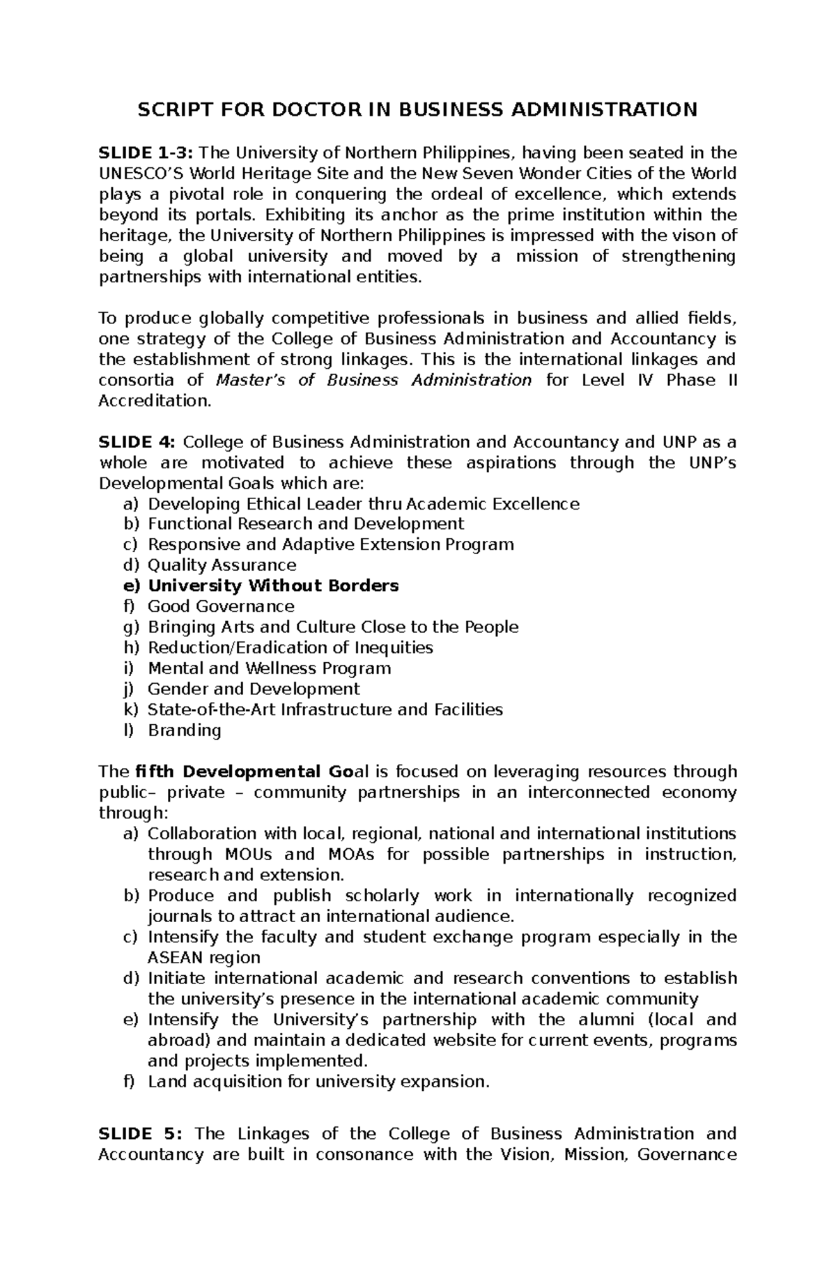 MBA-DBA Script - for accreditation - SCRIPT FOR DOCTOR IN BUSINESS ...