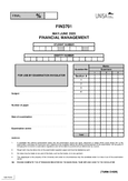 FIN3701 - Unisa - Financial Management - Studocu