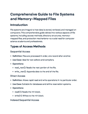 Understanding File Systems in Operating Systems: A Comprehensive Guide ...