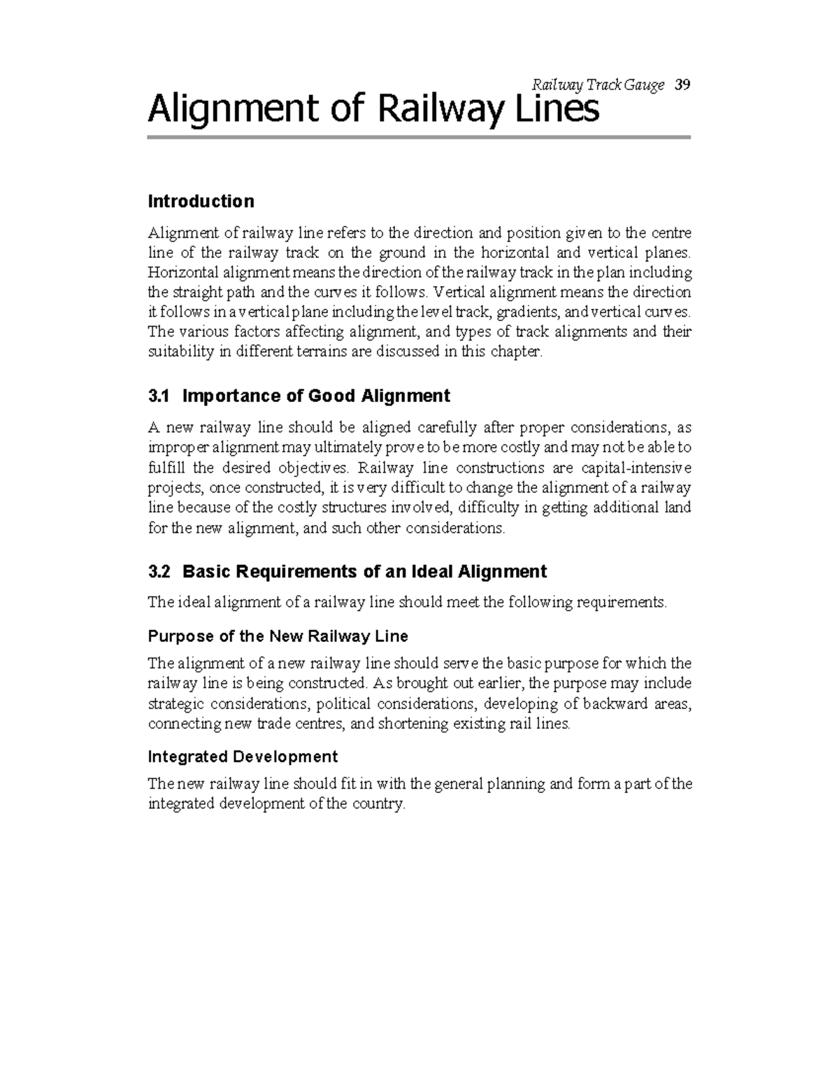 Railway Engineering: Key Considerations for Track Alignment and Gauge ...