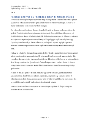 Skriverammer til bruk på eksamen - NB: Tilpass til det oppgaven spør etter! Vedlagt er også ...