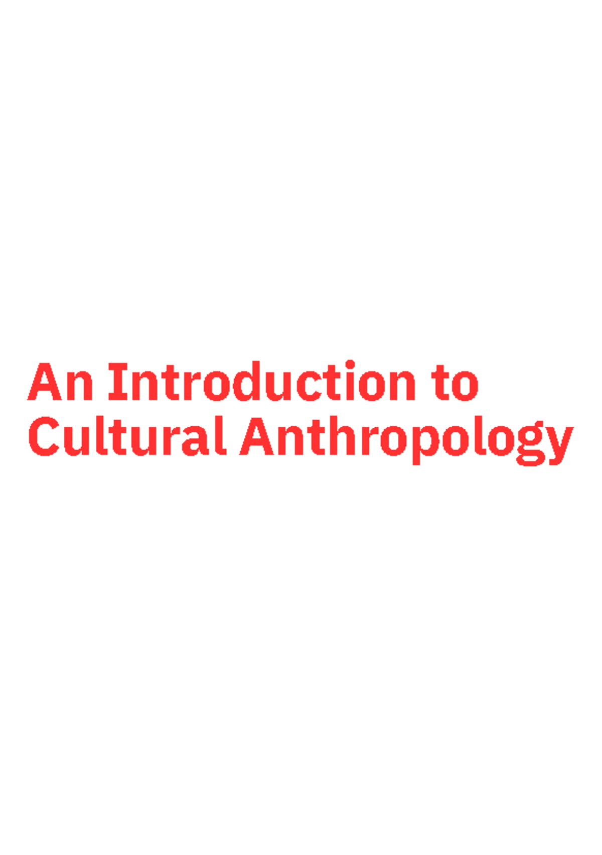Cultural Anthropology 101: Understanding Key Concepts and Theories ...