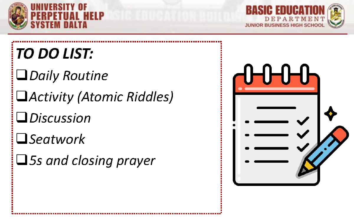 2Q Lesson 3: Electronic Structure & Quantum Riddles Activities - Studocu
