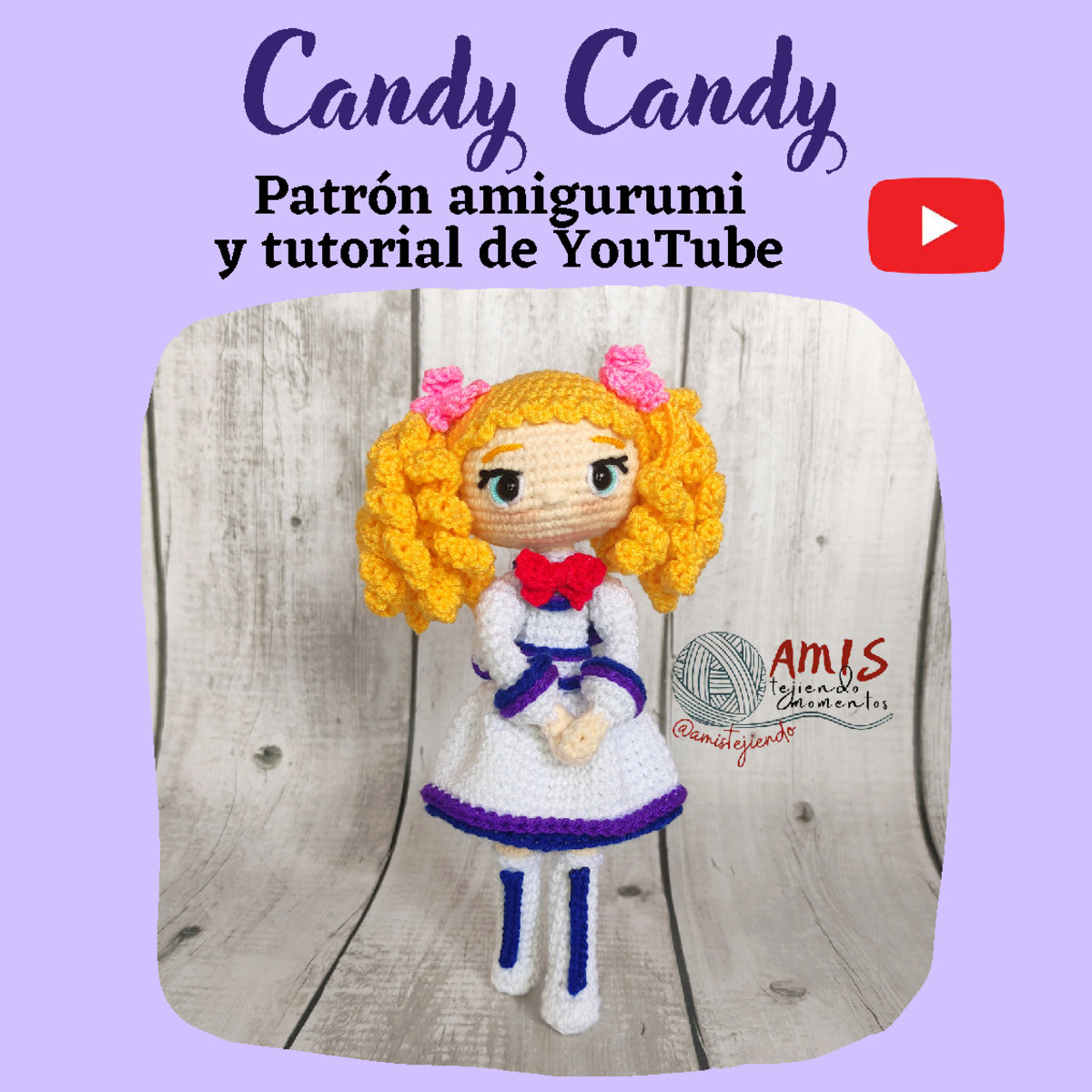 Patrón Amigurumi Candy Candy y Tutorial de YouTube - Studocu
