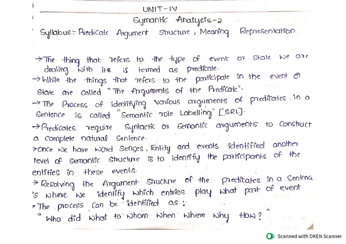 Predicate argument structure: Understanding roles and meanings in ...