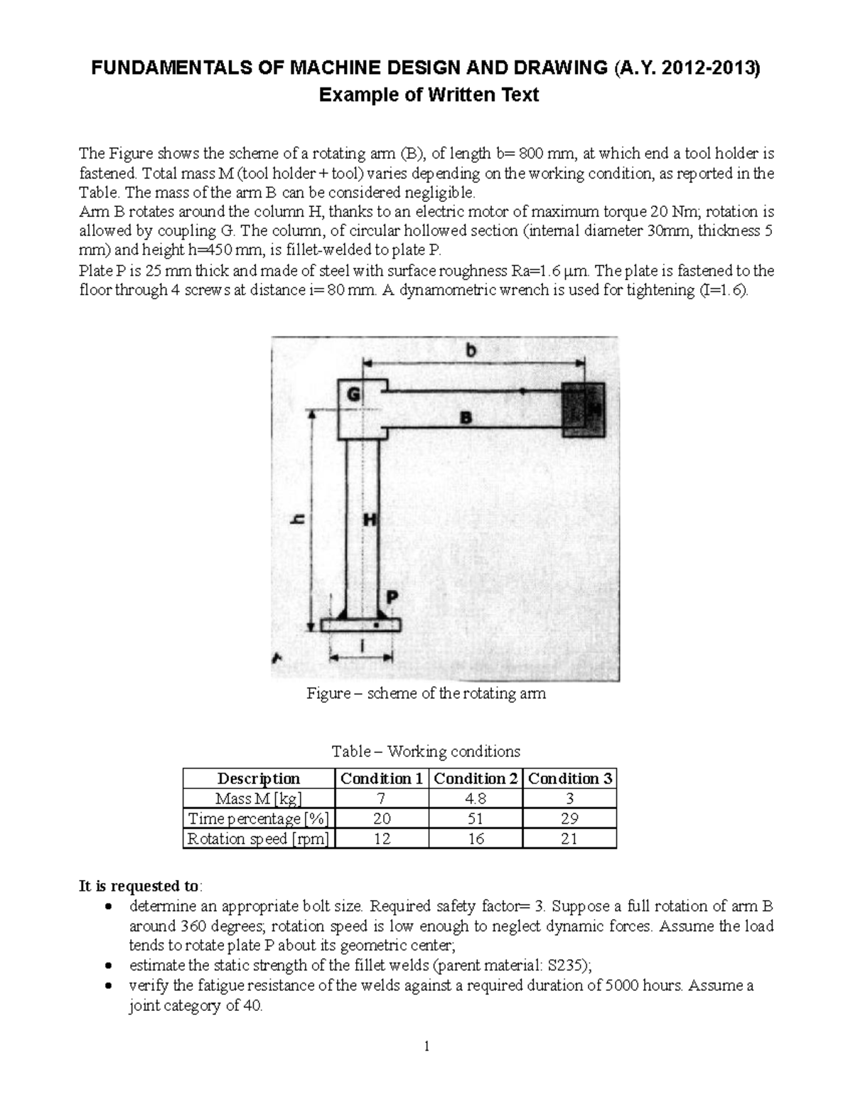 Temi svolti fmd - FUNDAMENTALS OF MACHINE DESIGN AND DRAWING (A. 2012 ...