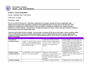 Coe-lesson-plan-template - LESSON PLAN TEMPLATE Section 1: Lesson ...