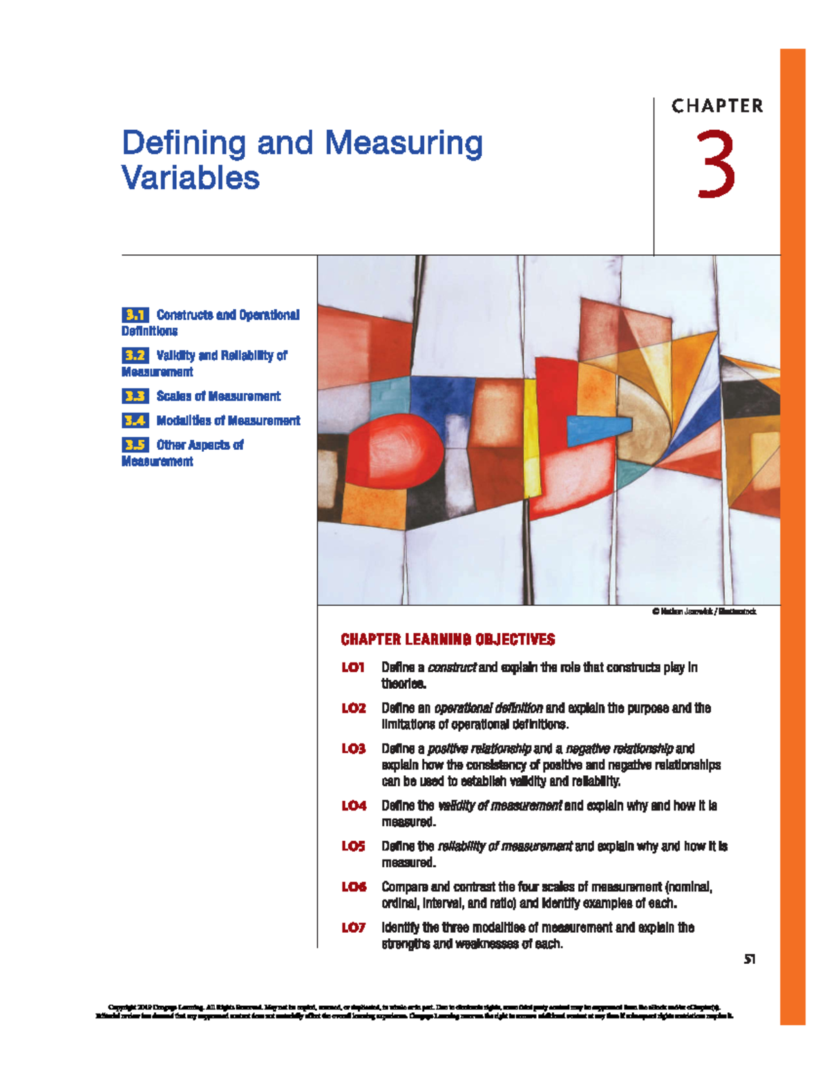 Chapter 3 - Research Methodology - CHAPTER Defining and Measuring Variables 3 3 Constructs and ...