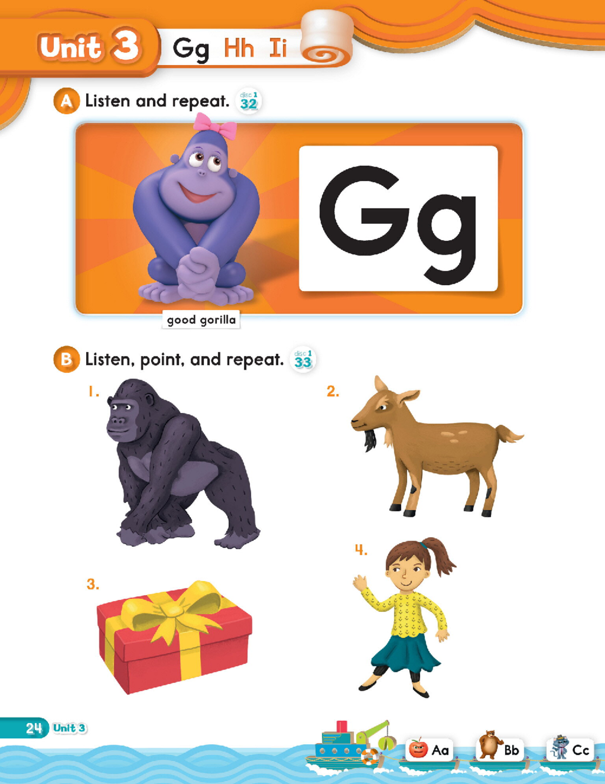 Phonics Unit 3 & 4: Gg Hh Ii Jj Kk Activities - SSA - Studocu