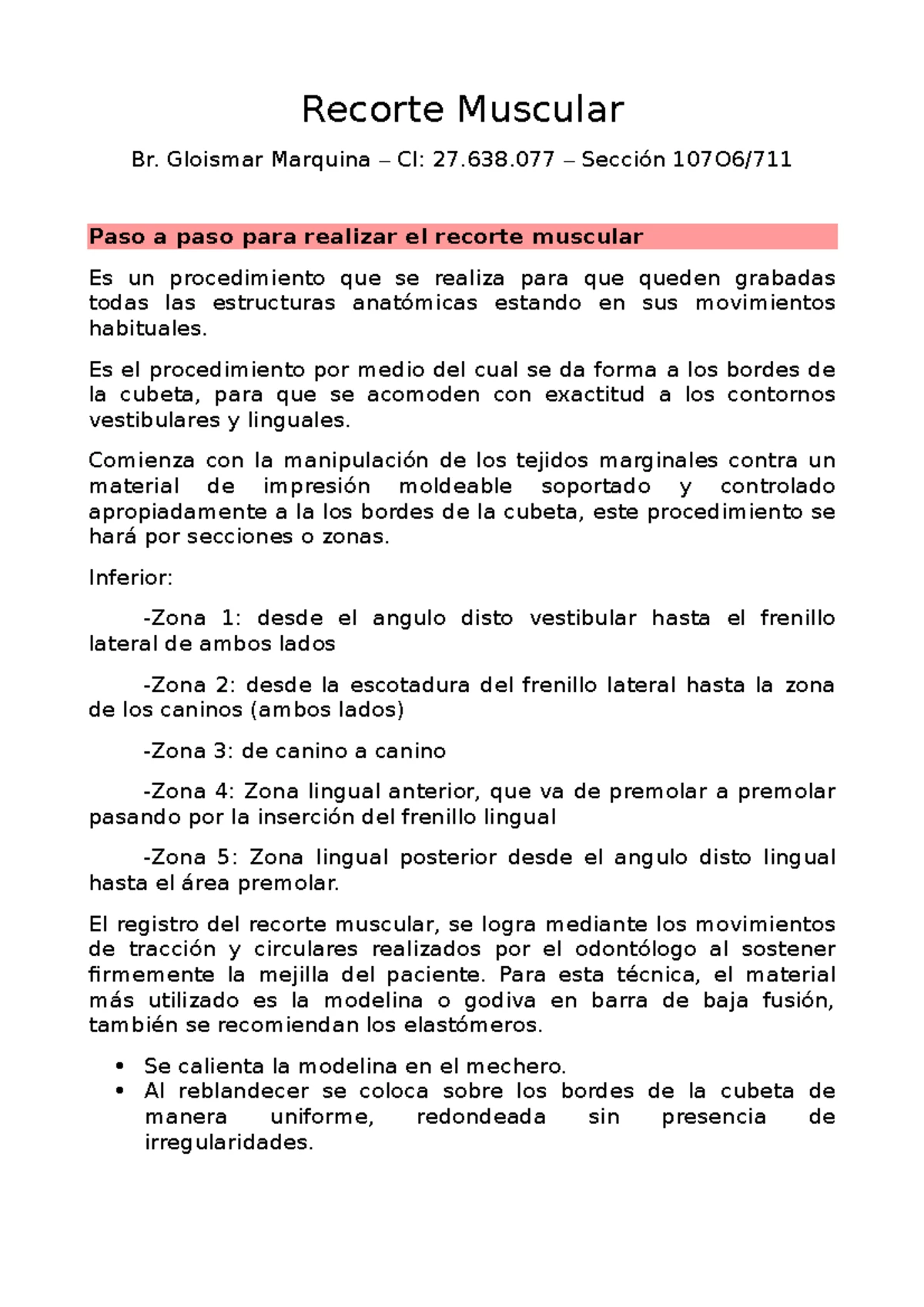 Línea de Fulcro en Odontología - Sección 206OA - Mecánica Dental I ...