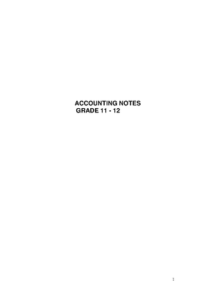 Accounting GR 12 Inventory Notes - Definitions and explanations ...