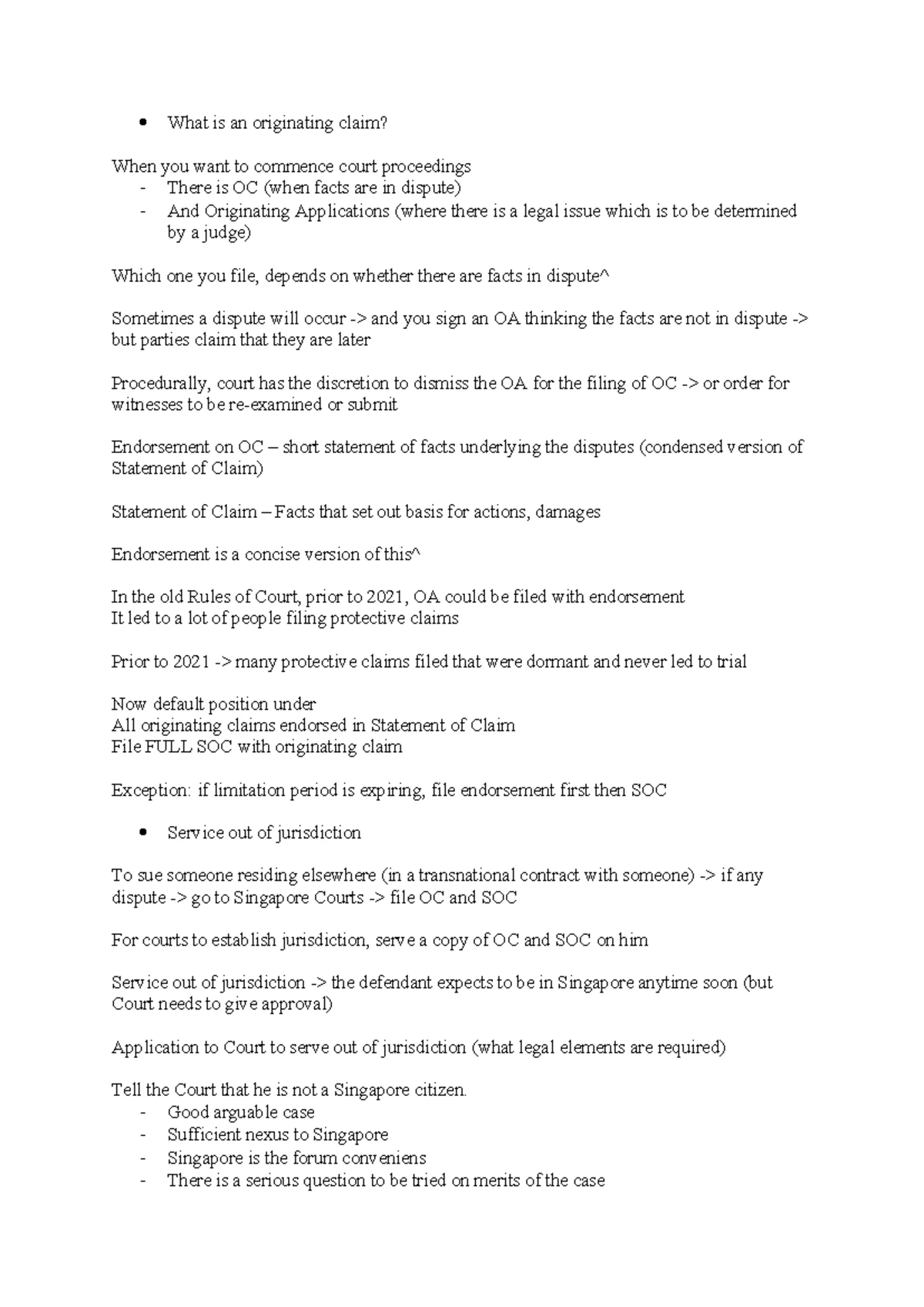 Rules of Court 2021 - Overview and Key Provisions Explained - Studocu