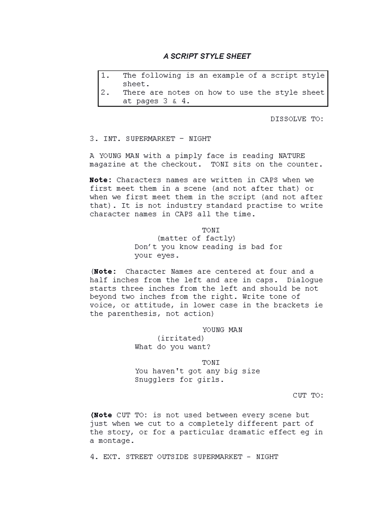 Communication Script Style Sheet Template for UTS Students - Studocu