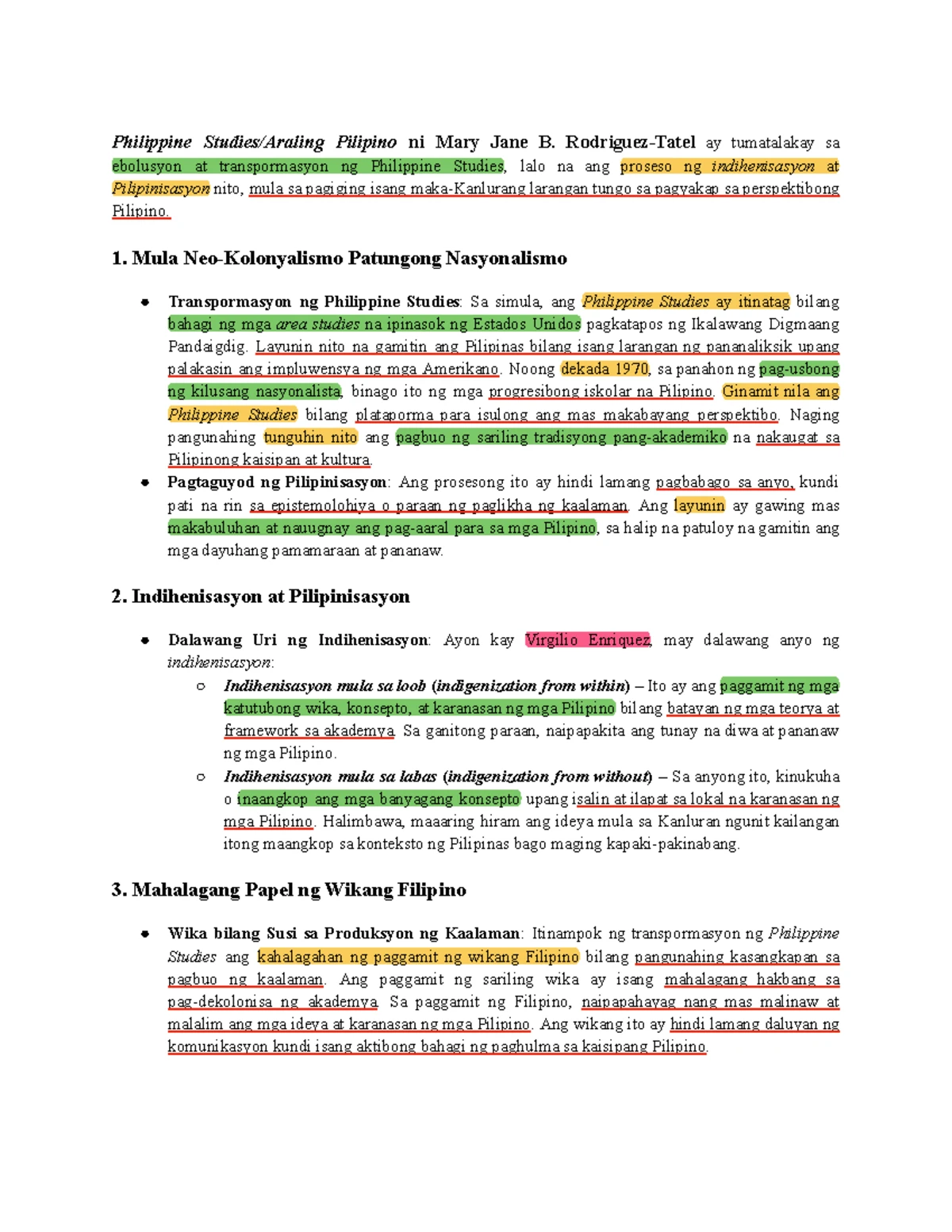 Final Exam: Hibik ng Pilipinas sa Inang Espanya (Trilogy) - Studocu