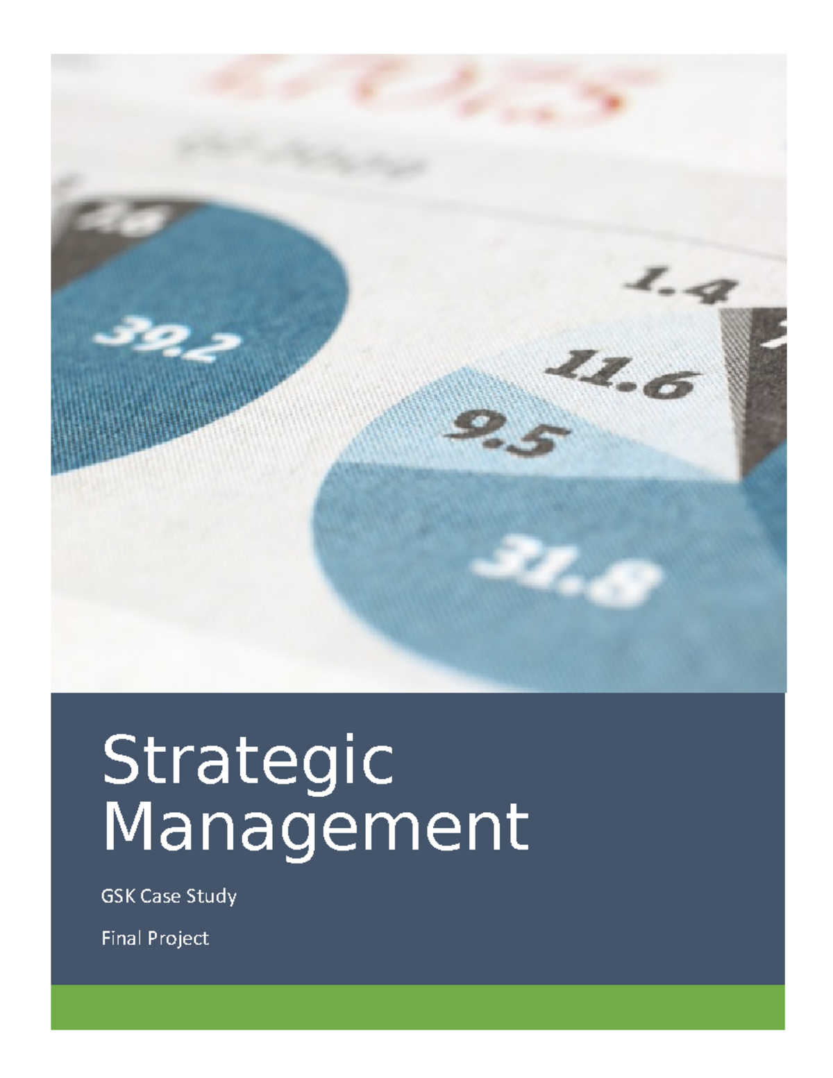 GSK Strategic Management Case Study: Final Project Analysis - Studocu